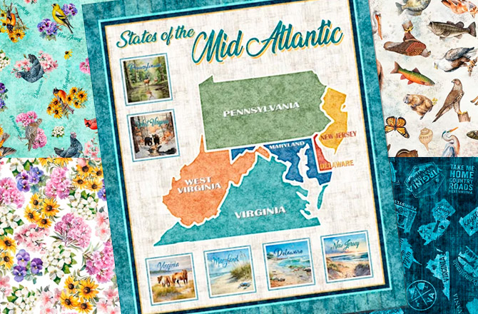 Fabrics | All Mid-Atlantic Shop Hop